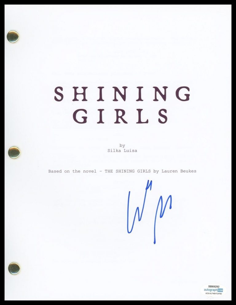 Elisabeth Moss "Shining Girls" AUTOGRAPH Signed Full Pilot Episode ...