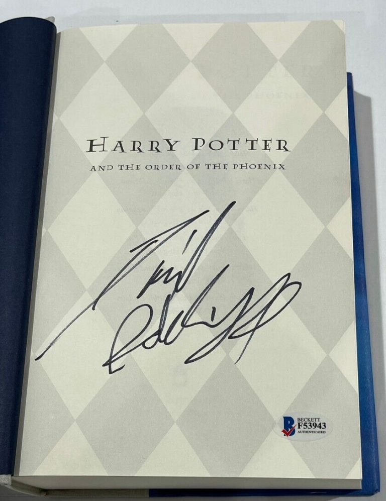 Harry Potter Memorabilia & Collectibles - Rare Books, Signed Posters ...