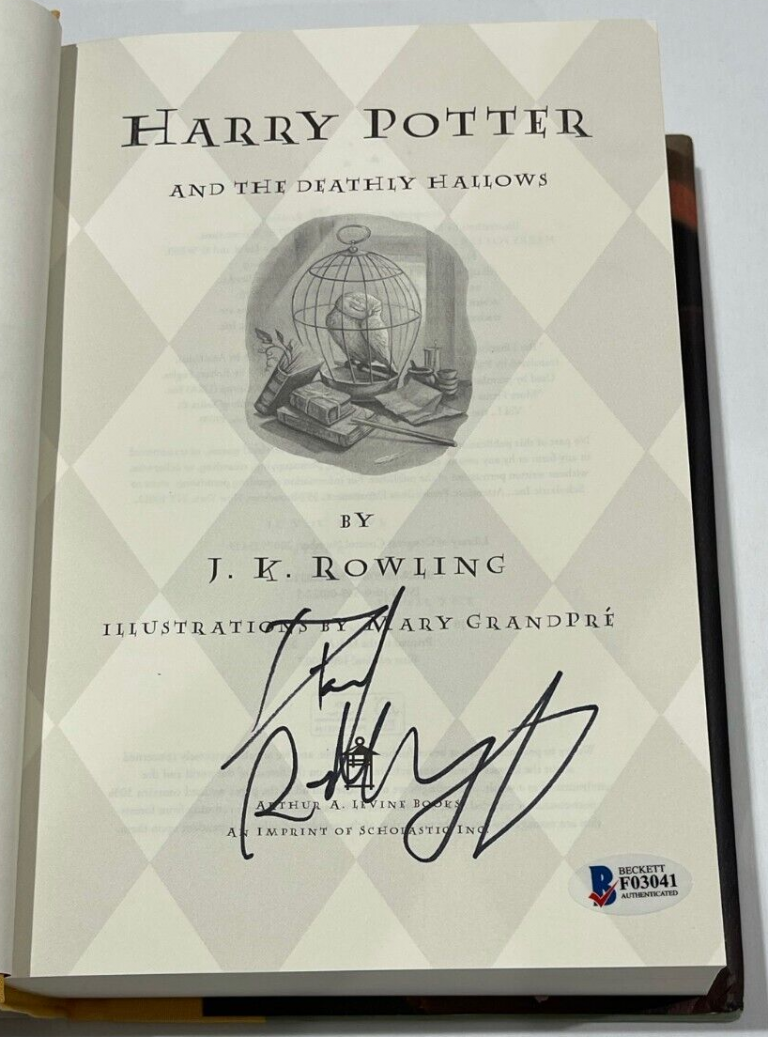 Harry Potter Memorabilia & Collectibles - Rare Books, Signed Posters ...