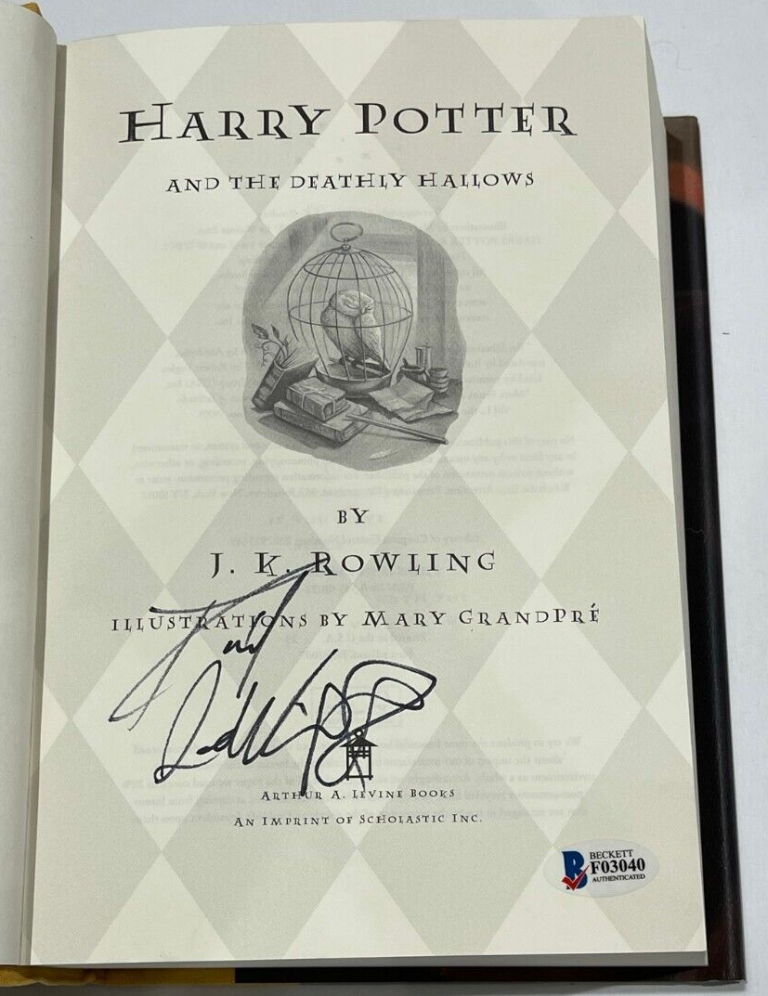 Harry Potter Memorabilia & Collectibles - Rare Books, Signed Posters ...