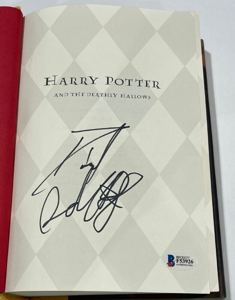 Harry Potter Memorabilia & Collectibles - Rare Books, Signed Posters ...