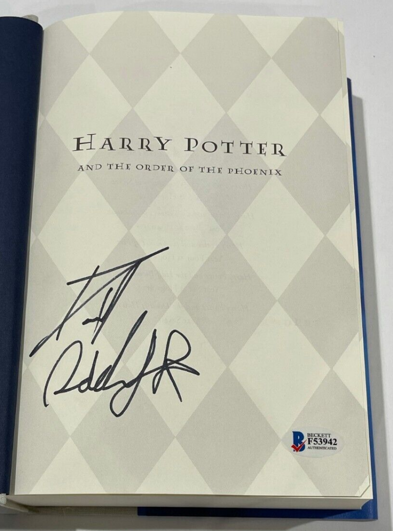 Harry Potter Memorabilia & Collectibles - Rare Books, Signed Posters ...