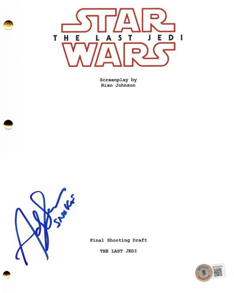 Authentic Star Wars Signed Memorabilia & Autographed Poster | Autographia
