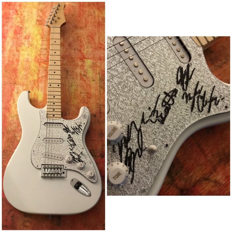 GFA King of Misery Rise of Equals * SAUL * Band Signed Electric Guitar ...