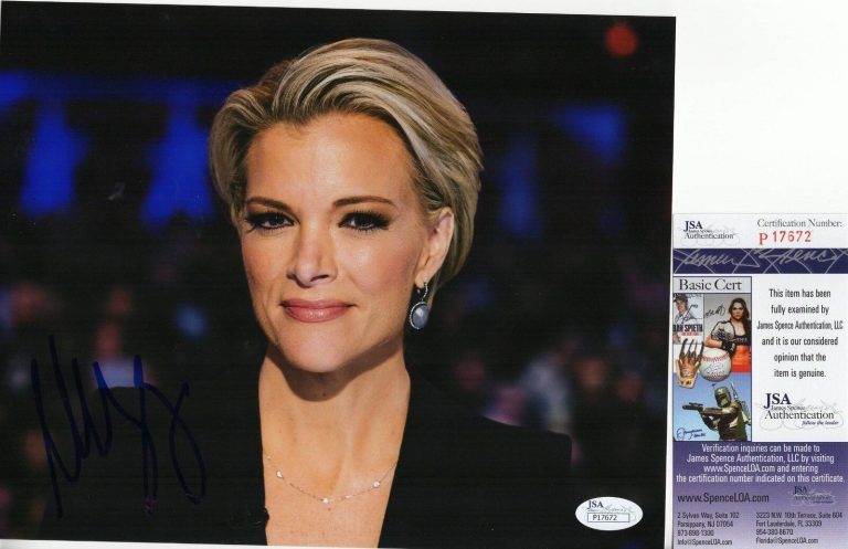 Megyn Kelly Signed 8x10 Photo w/ JSA COA #P17672 Fox News Host ...