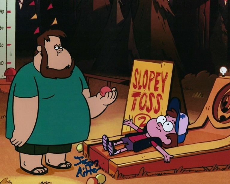 GFA Gravity Falls 'Dipper' * JASON RITTER * Signed Autograph 8x10 Photo ...