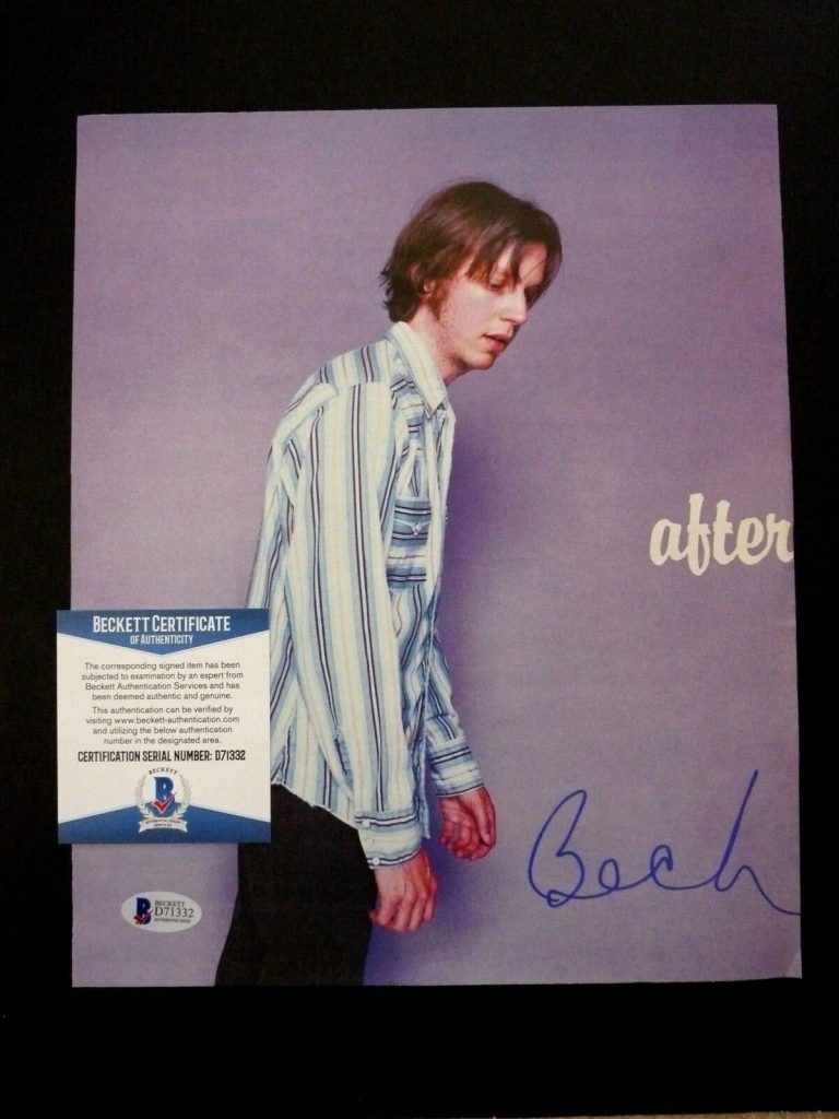 Beck Hanson VINTAGE Signed Autograph 9x11 Magazine Page Photo BAS ...