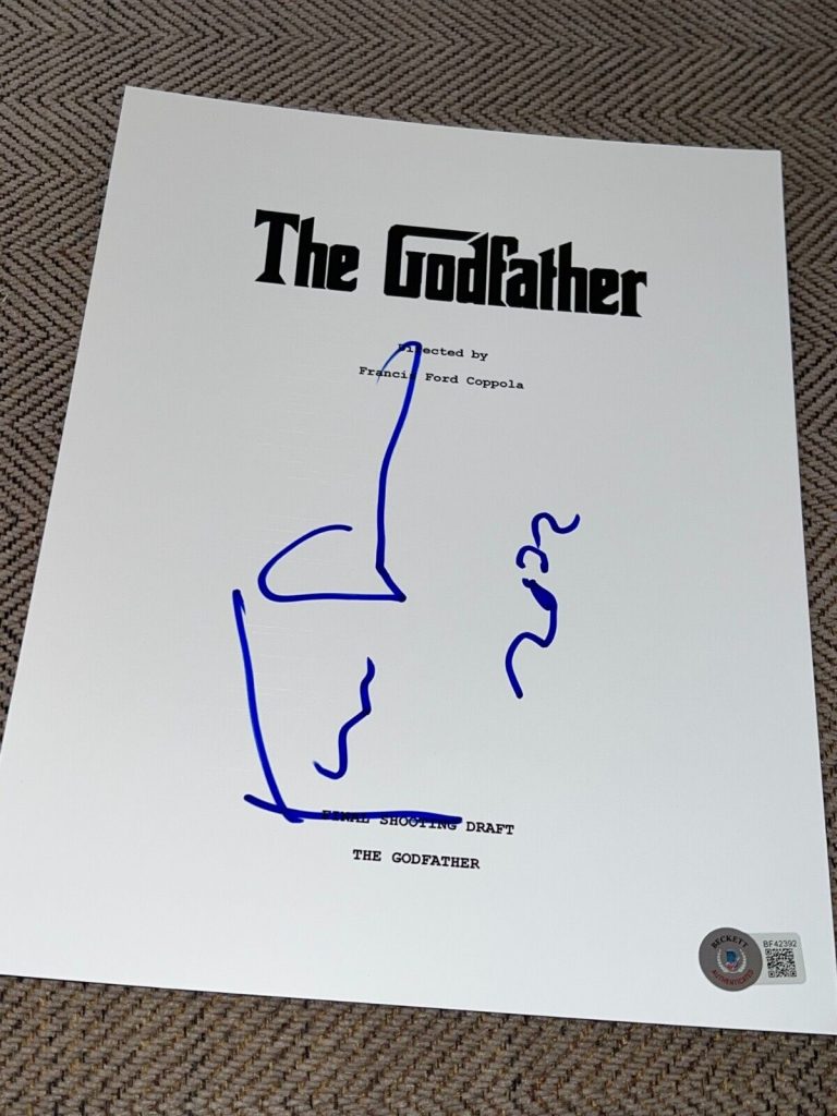 The Godfather Memorabilia & Signed Movie Posters | Autographia