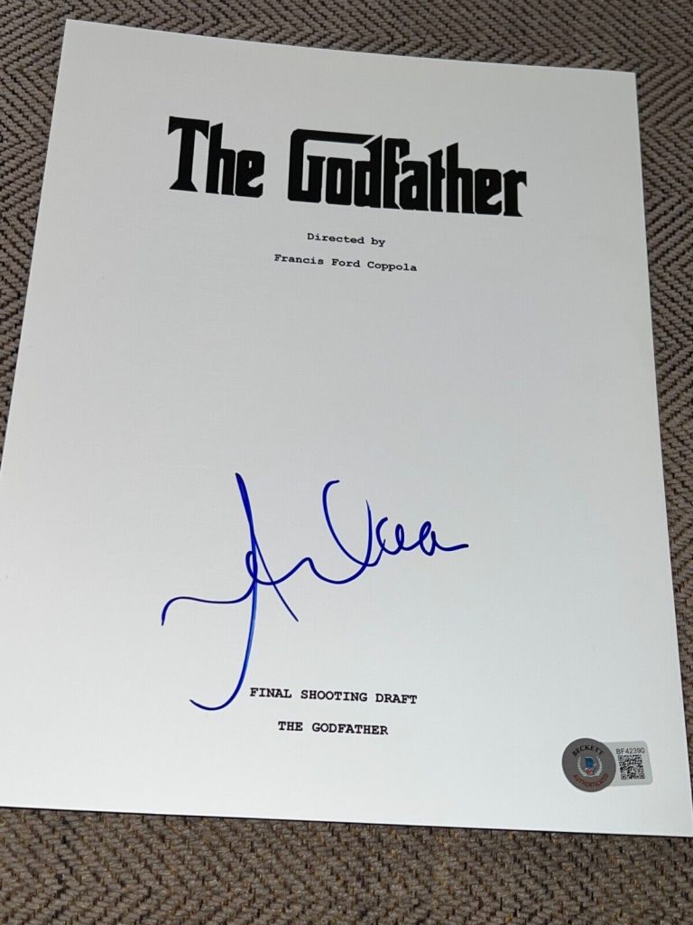 The Godfather Memorabilia & Signed Movie Posters | Autographia