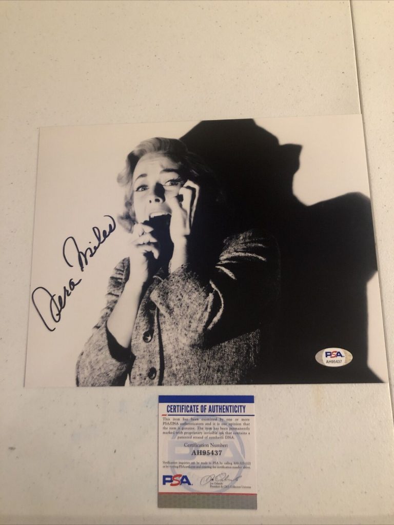 VERA MILES PSYCHO SIGNED AUTOGRAPH 8x10 PHOTO PICTURE PSA COA LILA ...