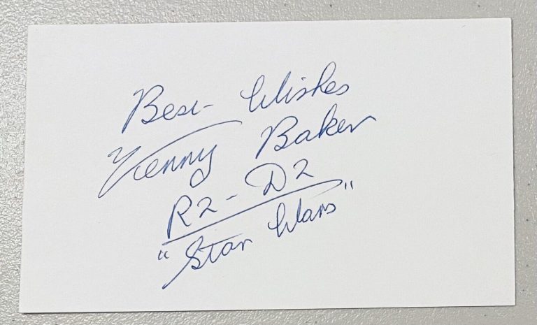 Authentic Star Wars Signed Memorabilia & Autographed Poster | Autographia