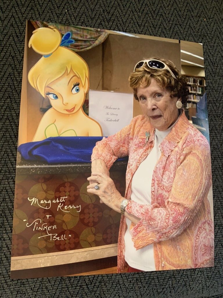 Margaret Kerry Signed 8 X 10 Picture Autographed Walt Disney’s Tinker ...
