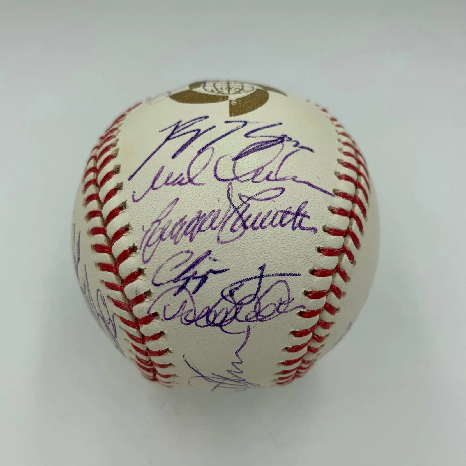 Derek Jeter Chipper Jones 2009 WBC Team USA Team Signed Baseball 26 ...