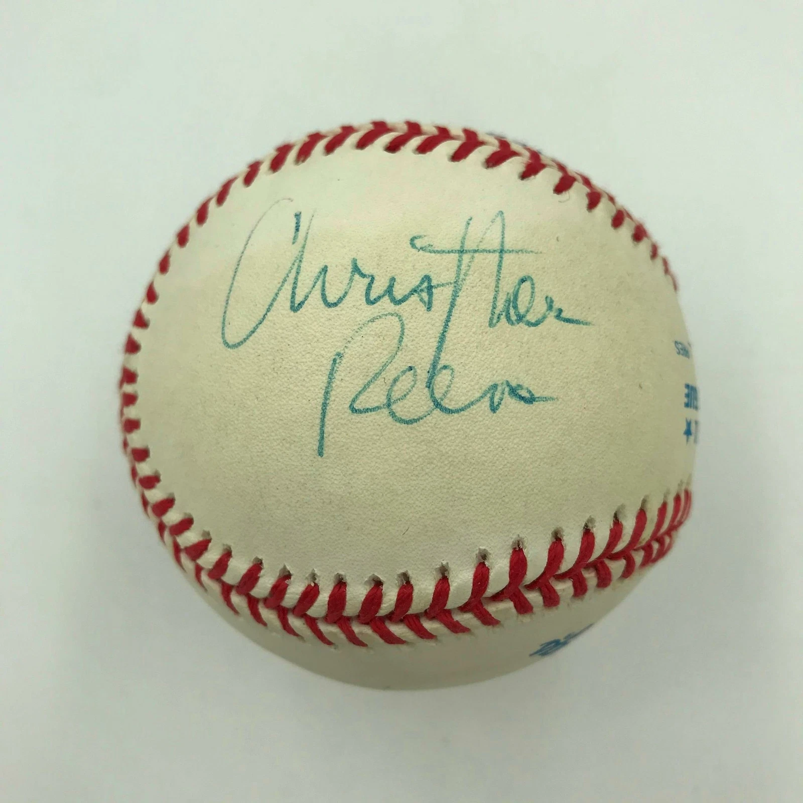 Christopher Reeve Superman Single Signed Autographed Baseball Only One ...