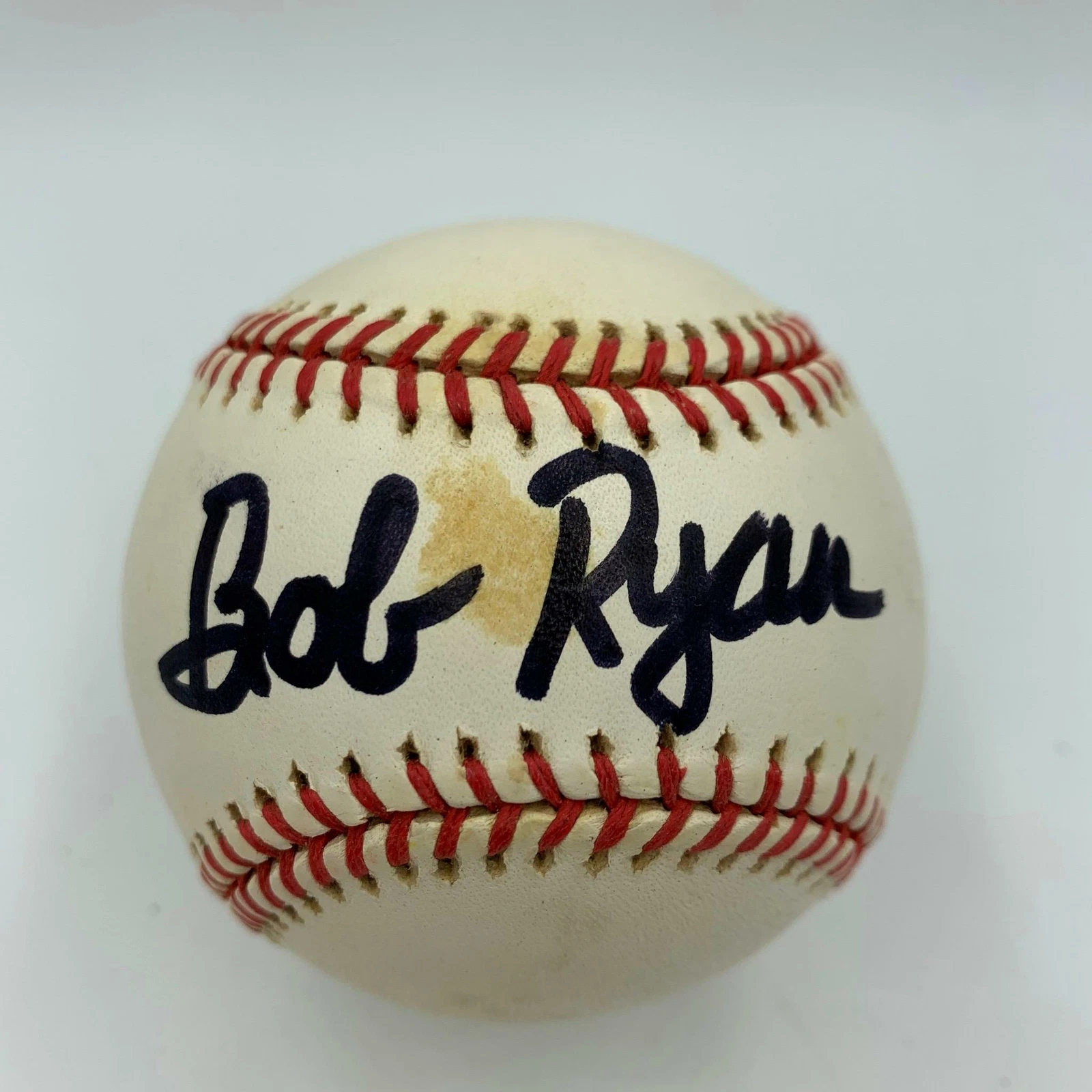 Bob Ryan Boston Globe Signed Baseball “Pardon The Interruption” ESPN ...
