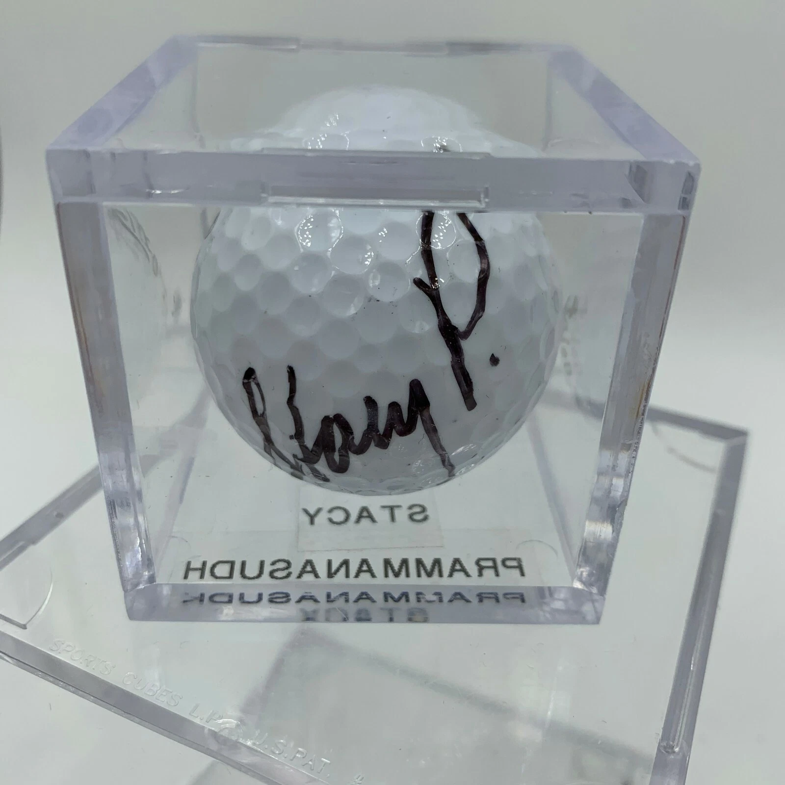 Stacy Prammanasudh Signed Autographed Golf Ball PGA With JSA COA ...
