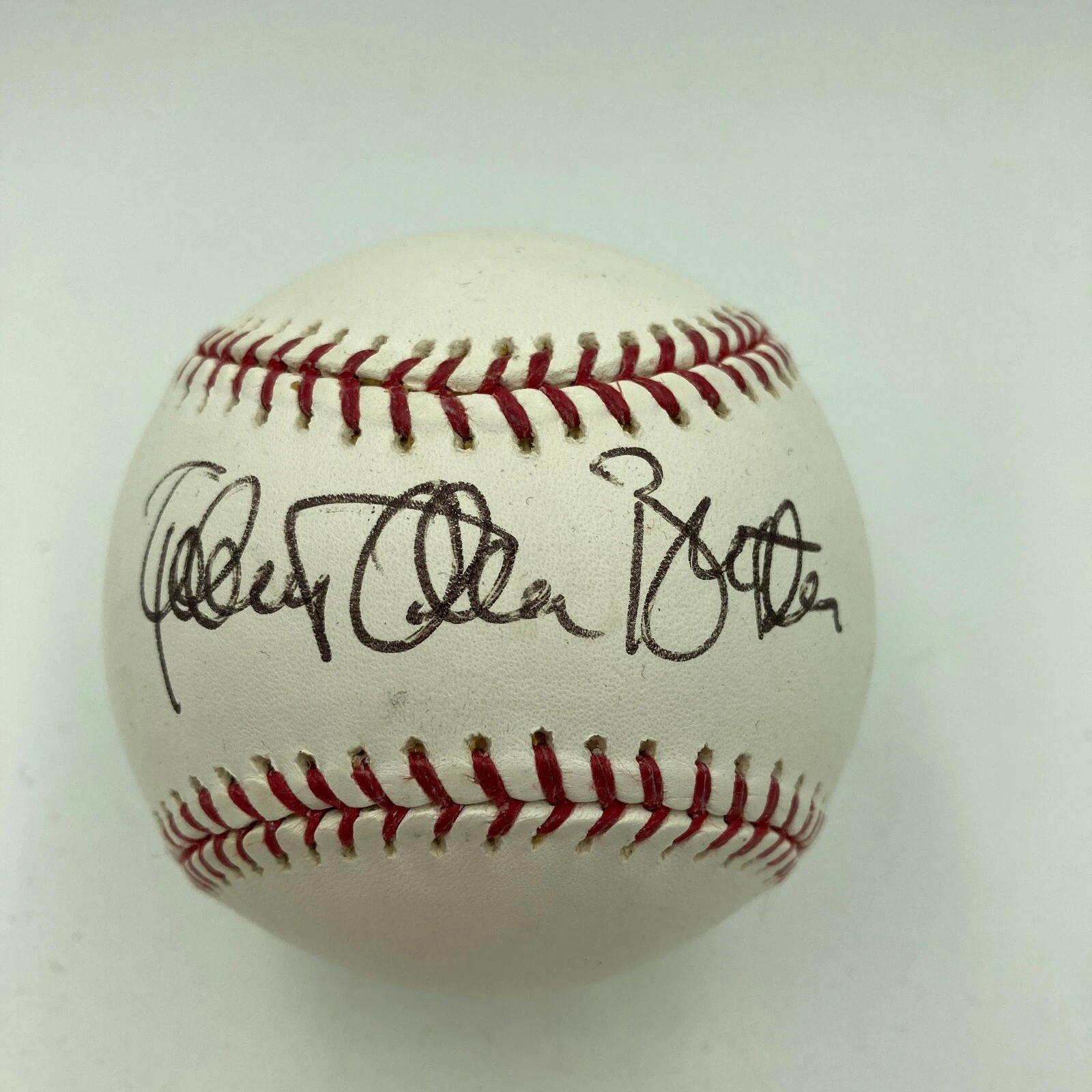 Robert Olen Butler Signed Autographed MLB Baseball Pulitzer Prize JSA ...