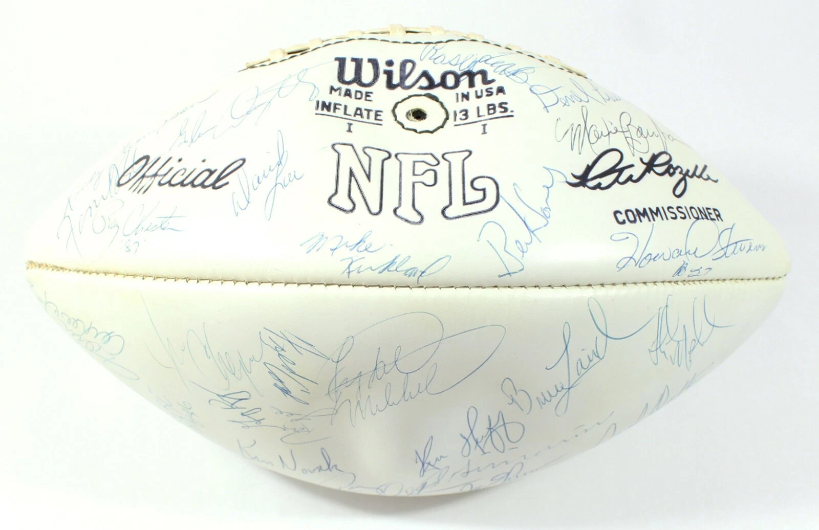 1976 Baltimore Colts Team-Signed Football 42 Signatures JSA COA ...