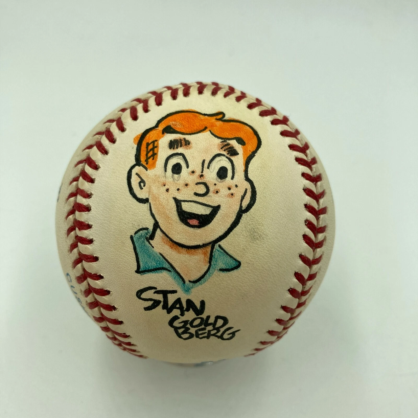 Cartoonist Signed Baseball Stan Goldberg Hank Ketcham Will Eisner Reg ...