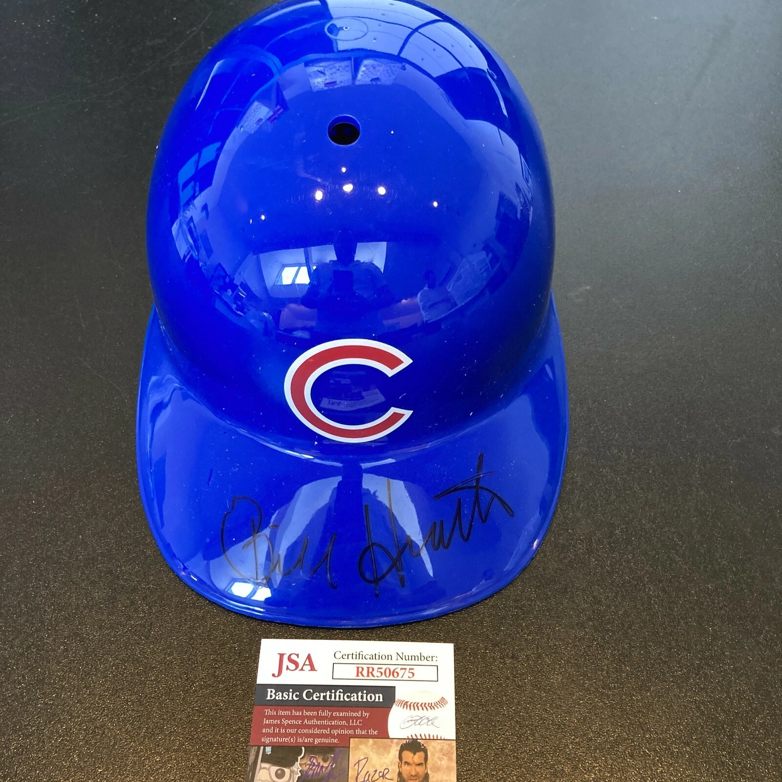Bill Heath Signed Full Size Chicago Cubs Baseball Helmet 1969 Cubs JSA ...