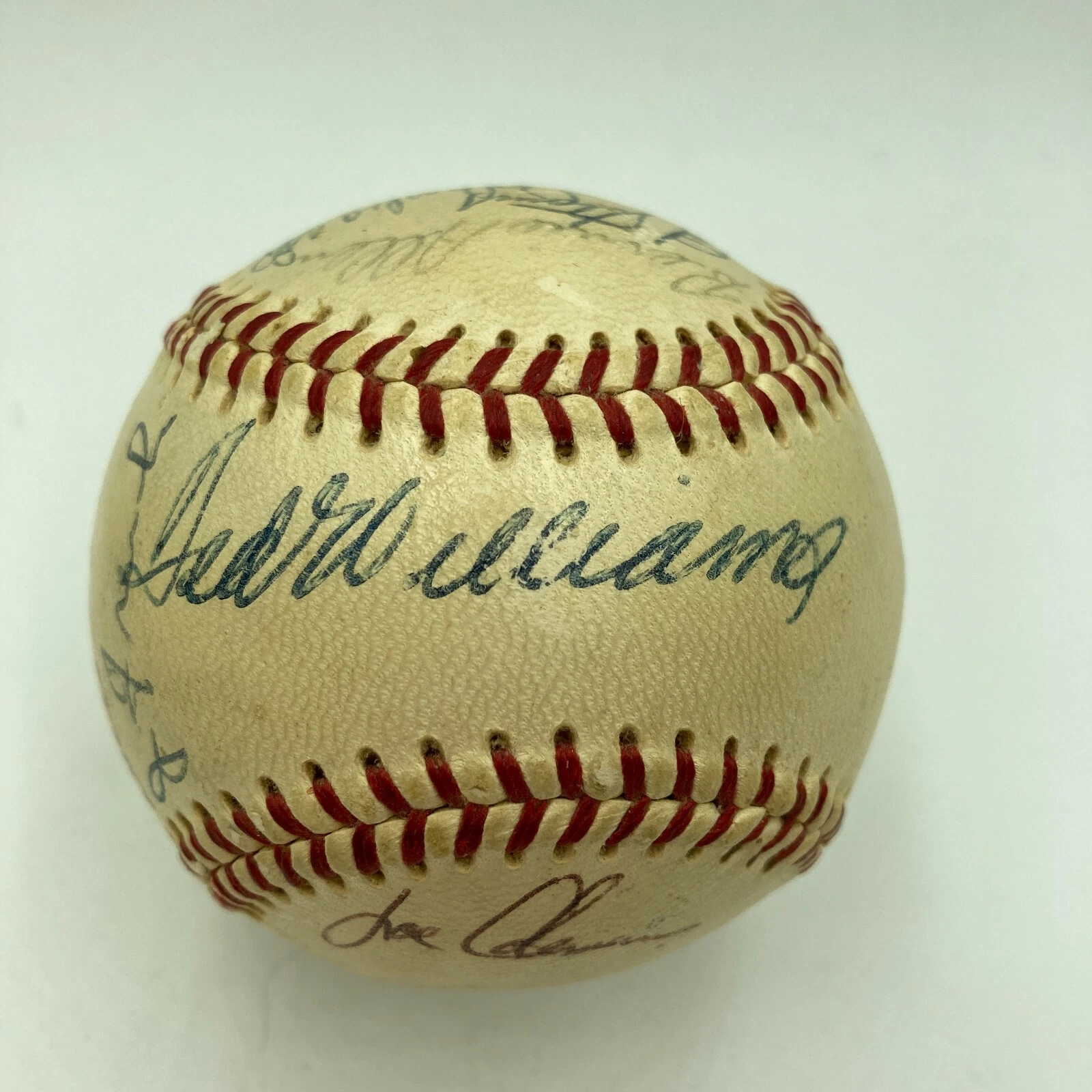Ted Williams 1970 Washington Senators Team Signed American League ...