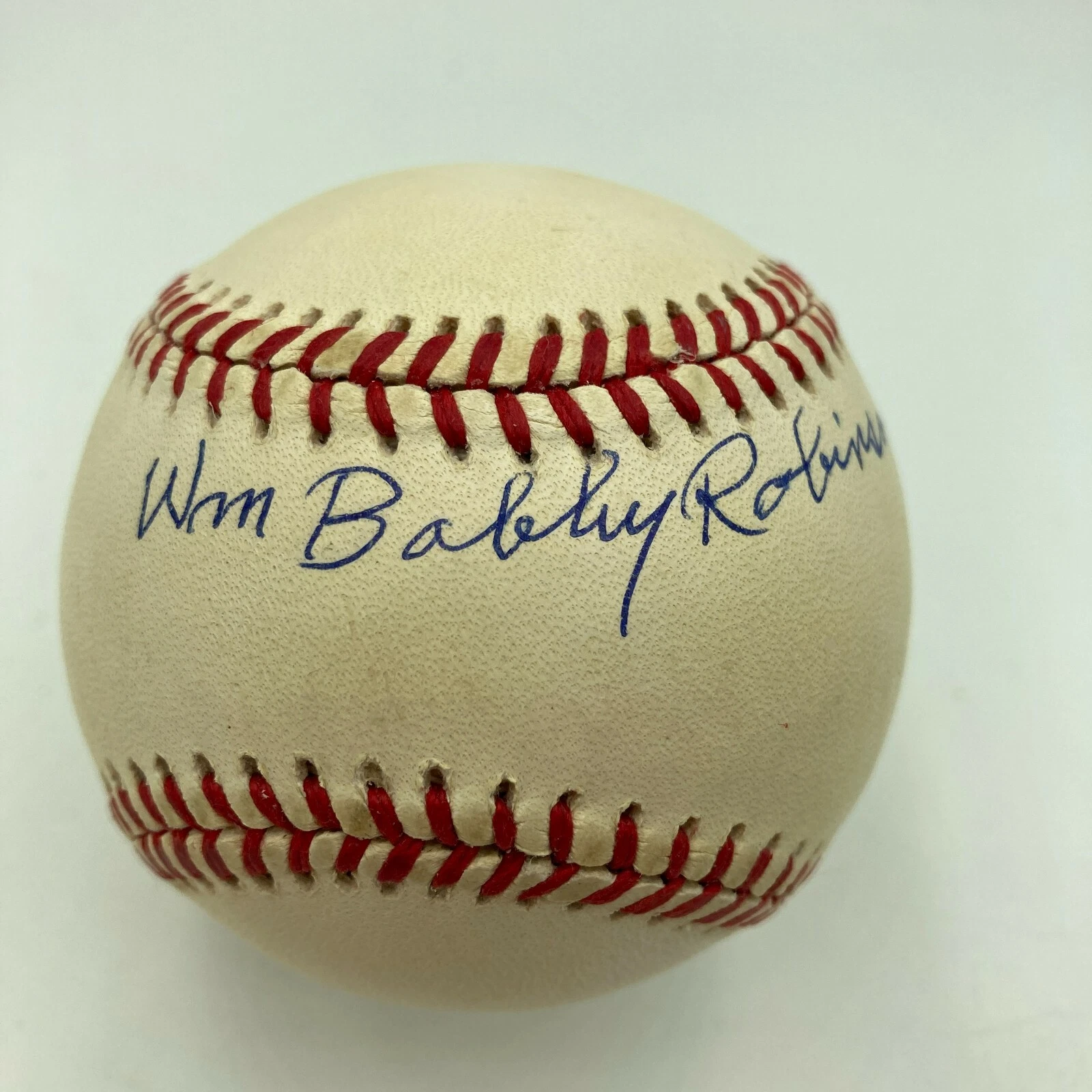 Bobby Robinson Signed Official Major League Baseball Negro League ...