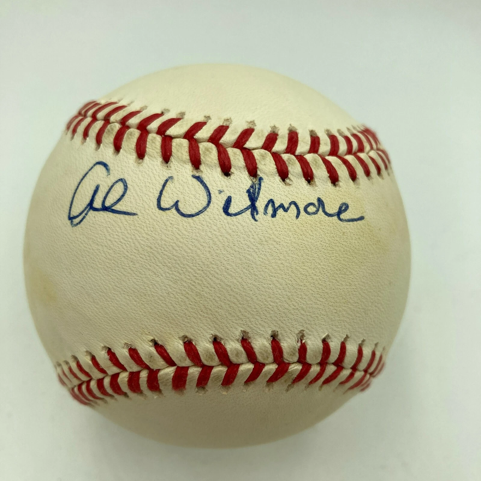 Al Henry Elmore Signed Official Major League Baseball Negro League Legend JSA | Autographia