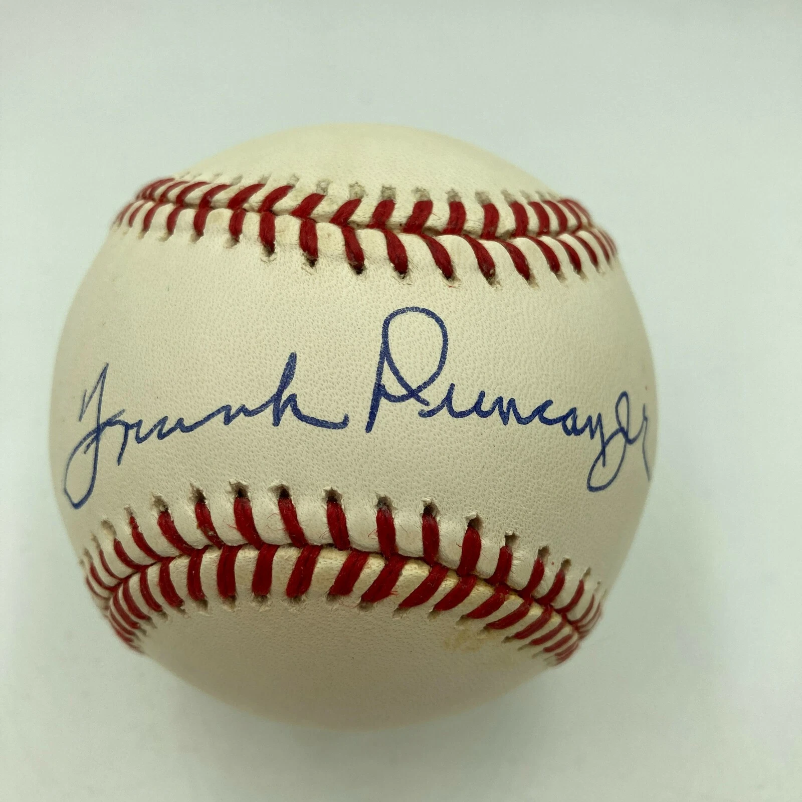 Frank Duncan Signed Official Major League Baseball Negro League Legend JSA COA | Autographia