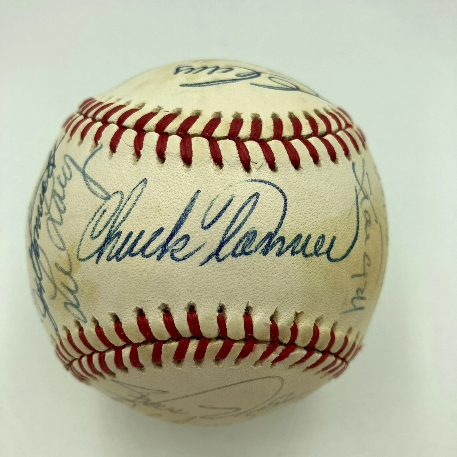 1979 Pittsburgh Pirates World Series Champs Team Signed NL Baseball JSA ...