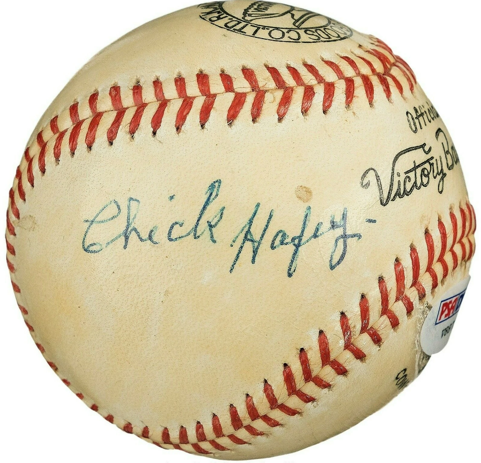 The Finest Chick Hafey Single Signed Baseball PSA DNA COA Hall of Fame ...