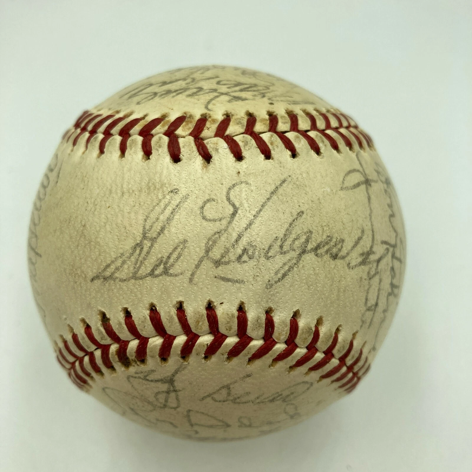 1971 New York Mets Team Signed Baseball Gil Hodges Nolan Ryan Tom ...