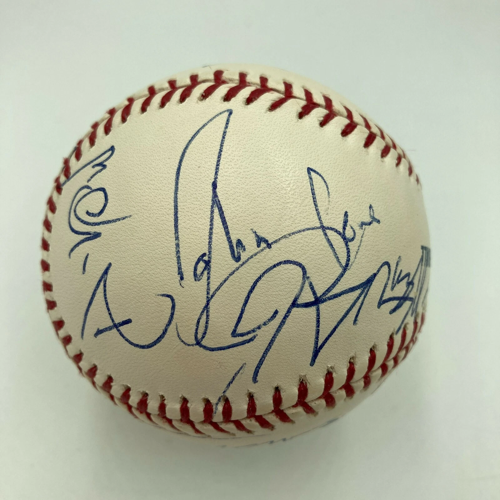 WWE Wrestling Legends Signed Baseball John Cena 15 Sigs With JSA COA ...