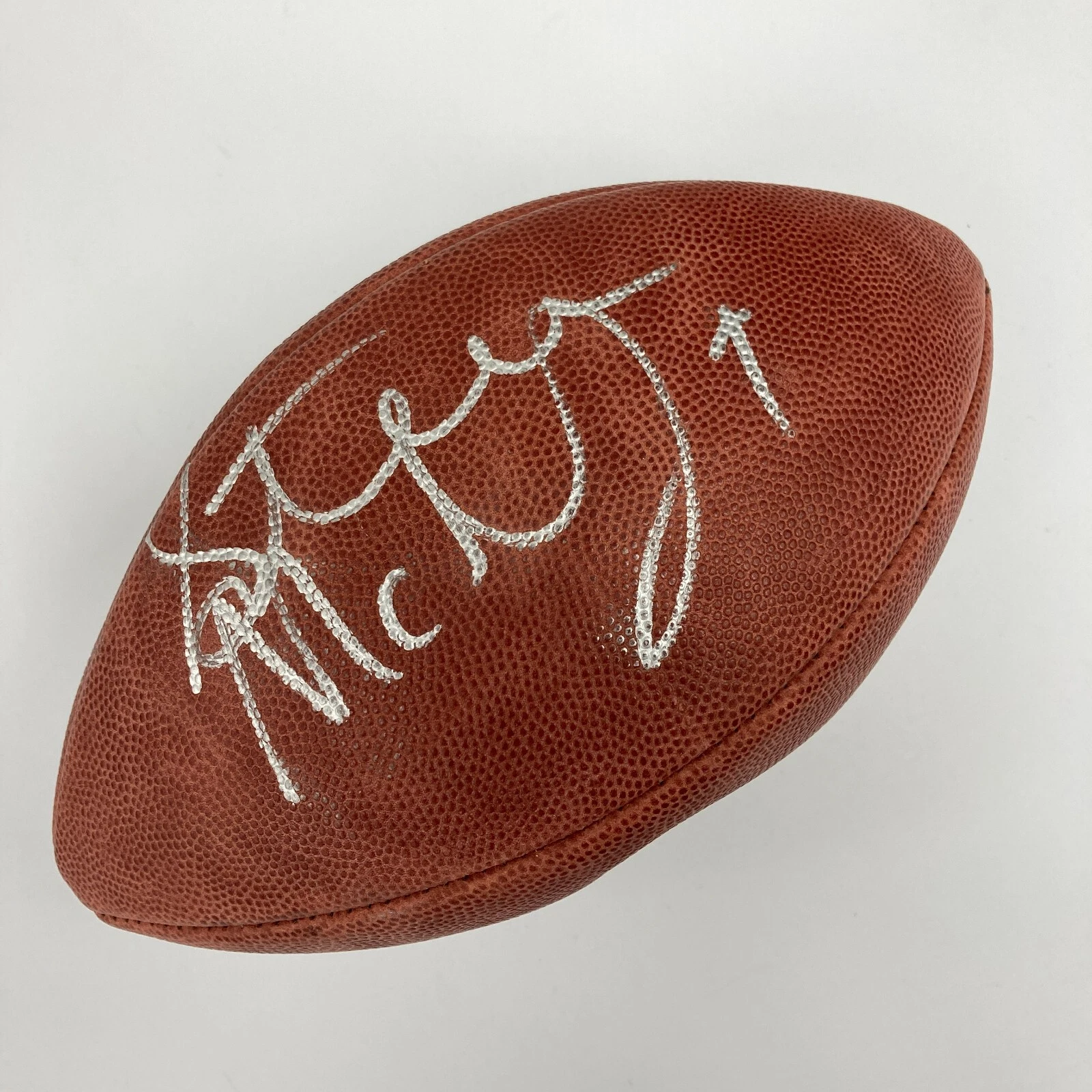 Steve Mcnair Signed Wilson NFL Game Football PSA DNA Certified ...