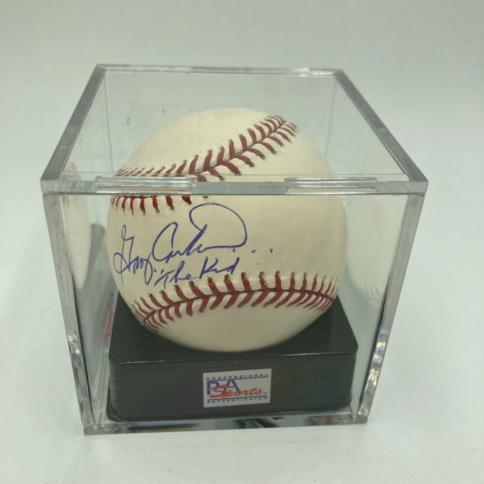 Gary Carter "The Kid" Signed Major League Baseball PSA DNA Graded 10 ...