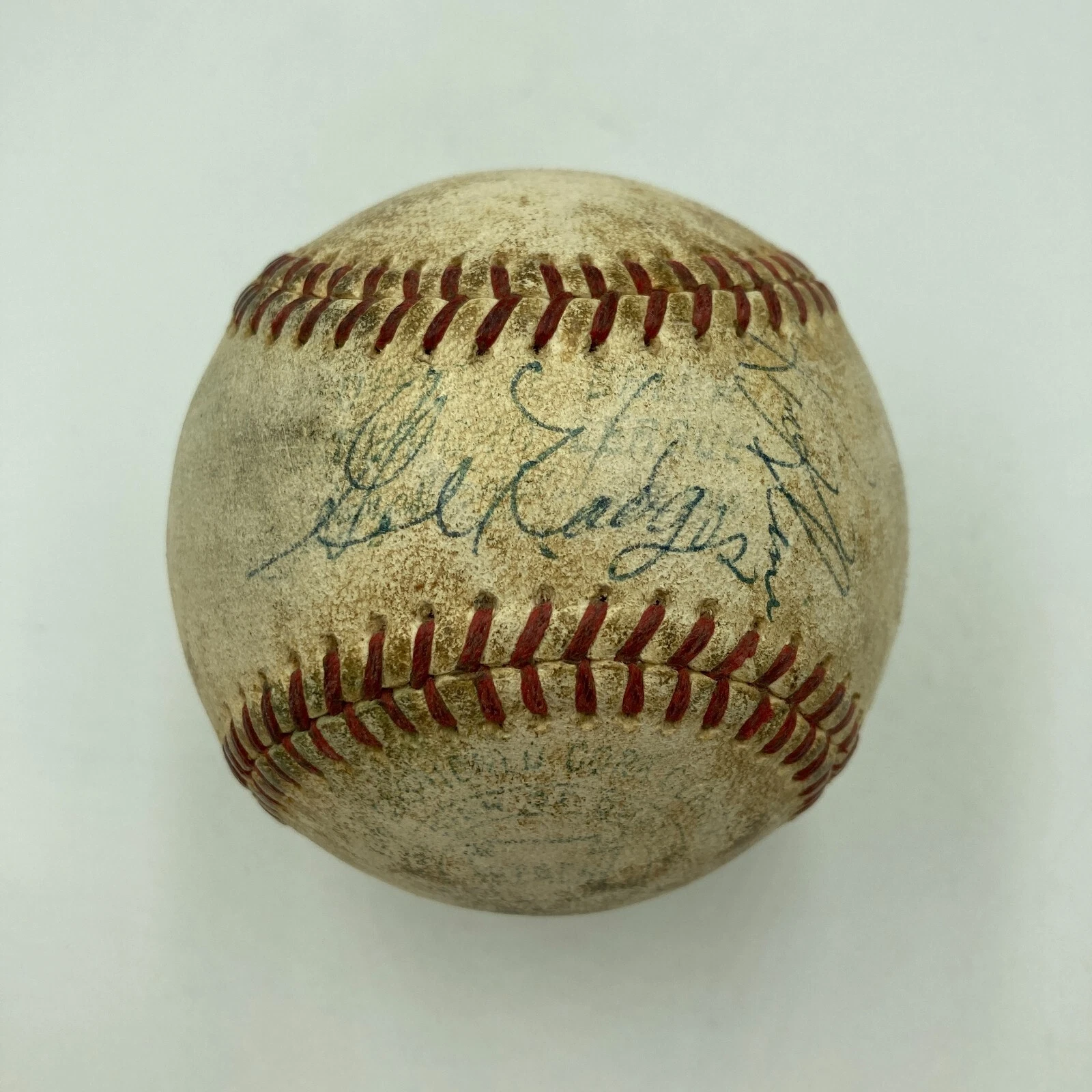 Gil Hodges Sweet Spot Signed American League Game Used Baseball ...
