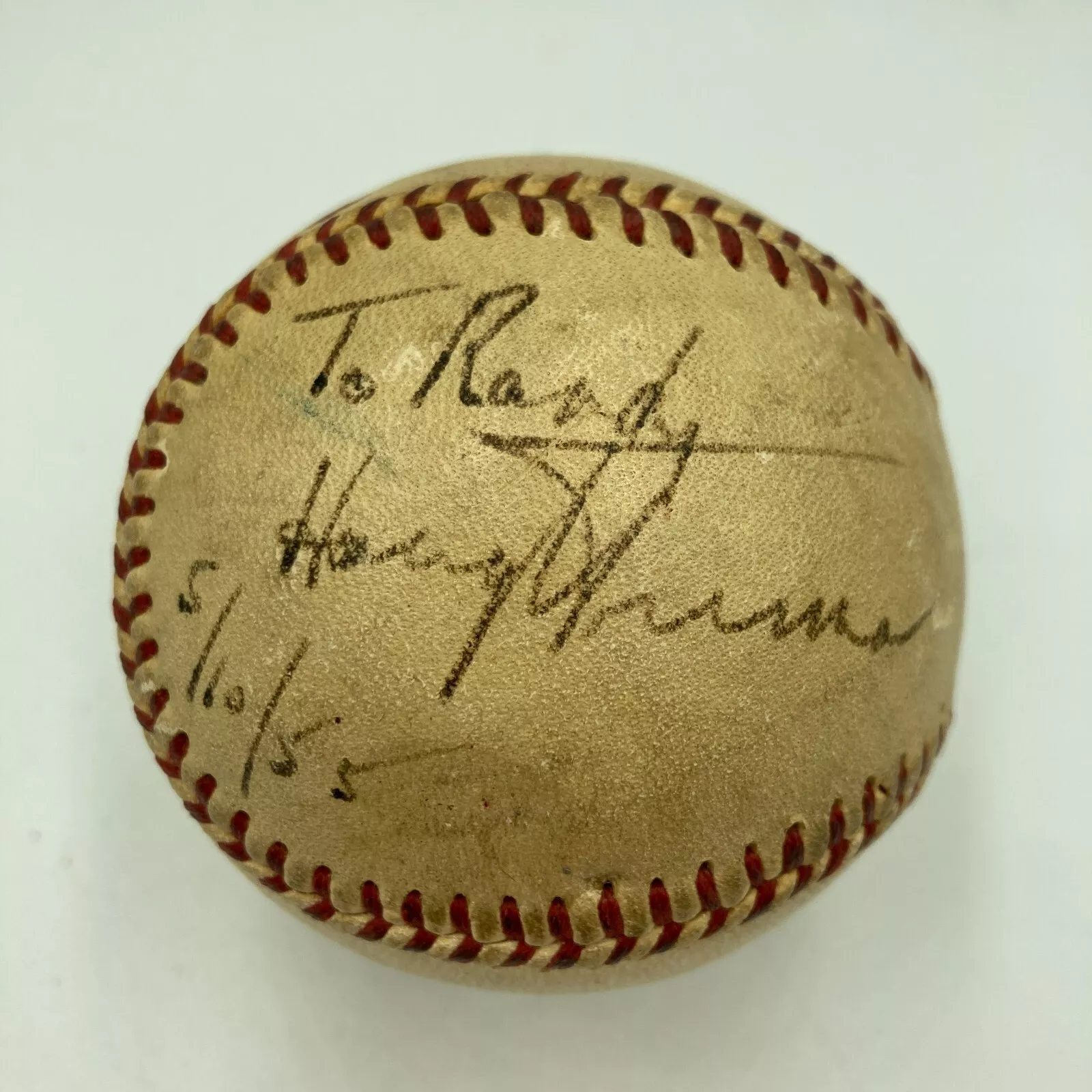 President Harry S. Truman Single Signed Baseball PSA DNA COA | Autographia