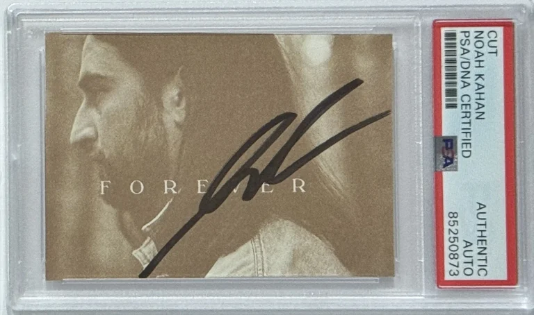 SIGNED Noah Kahan Picture Stick Season Forever Album Cover PSA DNA COA ...