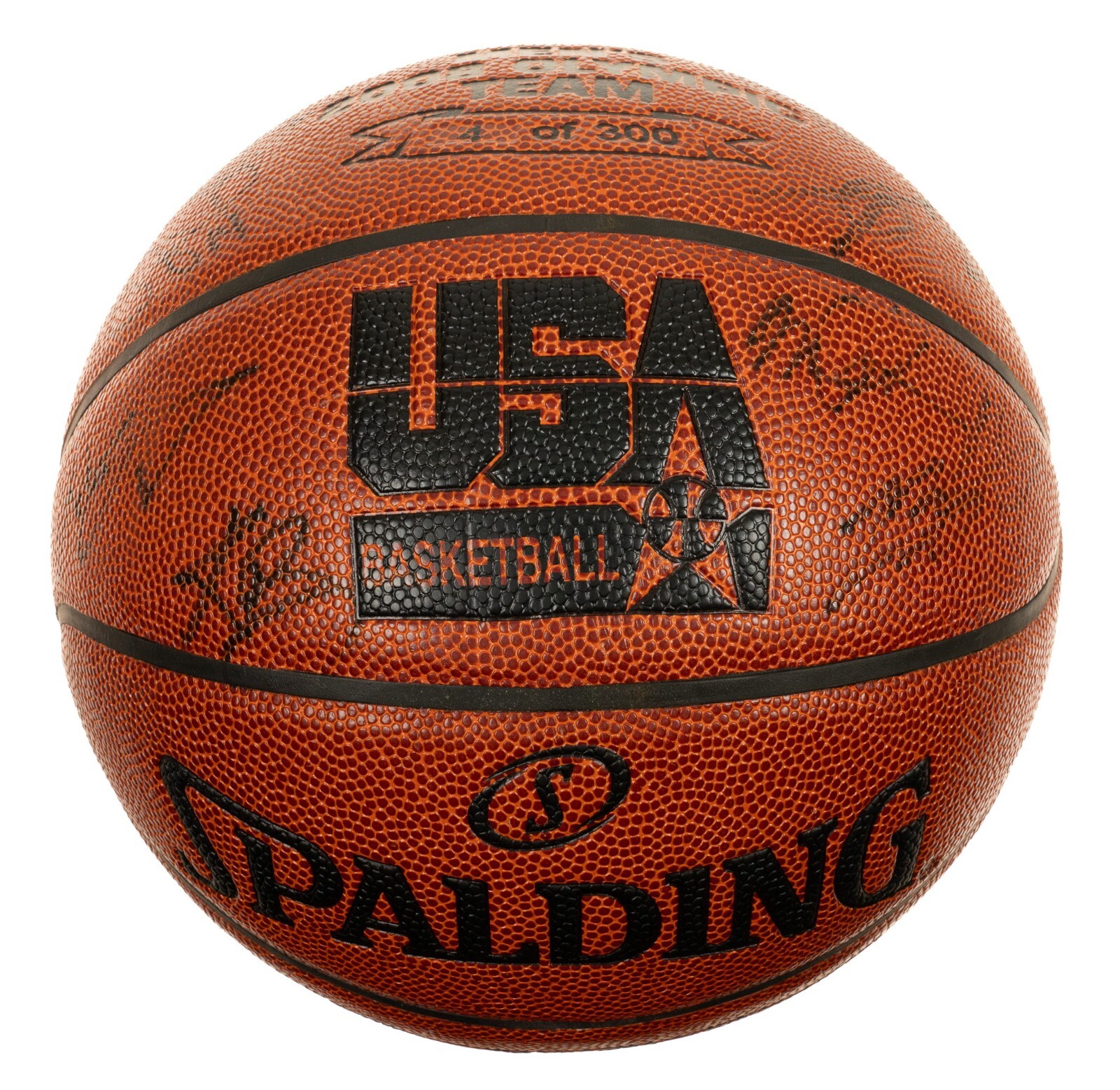 2008 Team USA Redeem Team Signed Basketball Kobe Bryant 17 Sigs ...