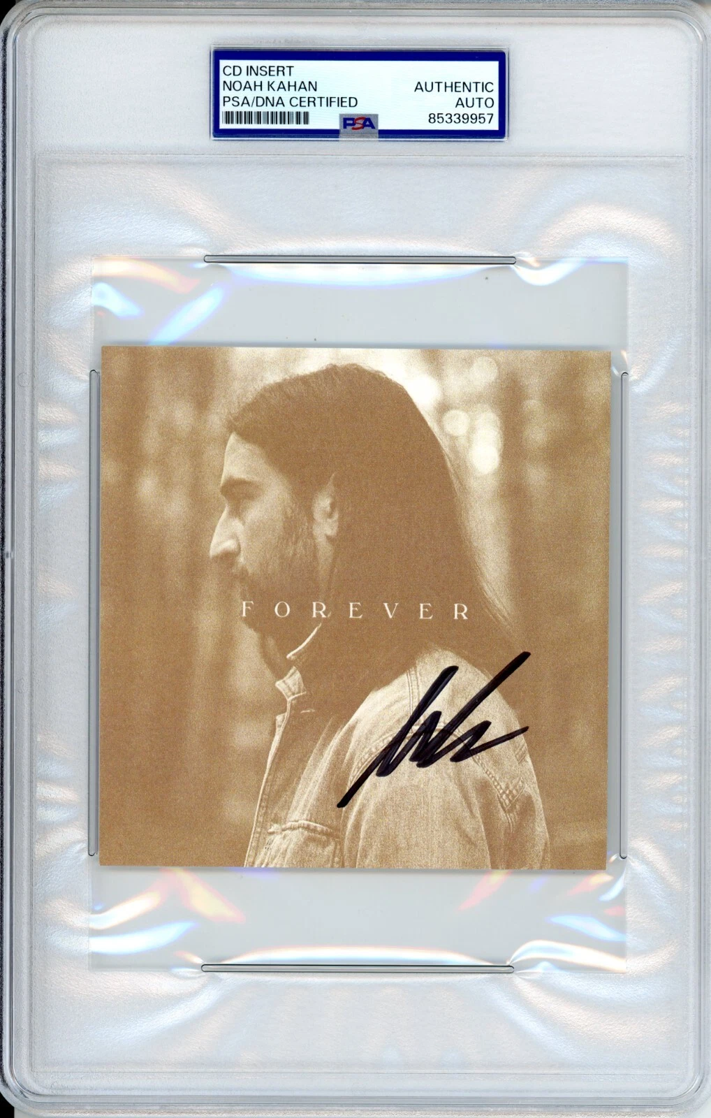 SIGNED Noah Kahan Picture Stick Season Album Cover Card PSA DNA COA ...