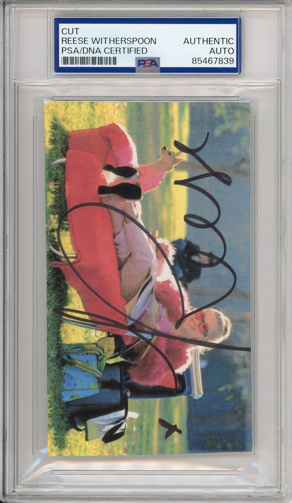 Reese Witherspoon SIGNED Legally Blonde Cut Signature PSA DNA COA ...