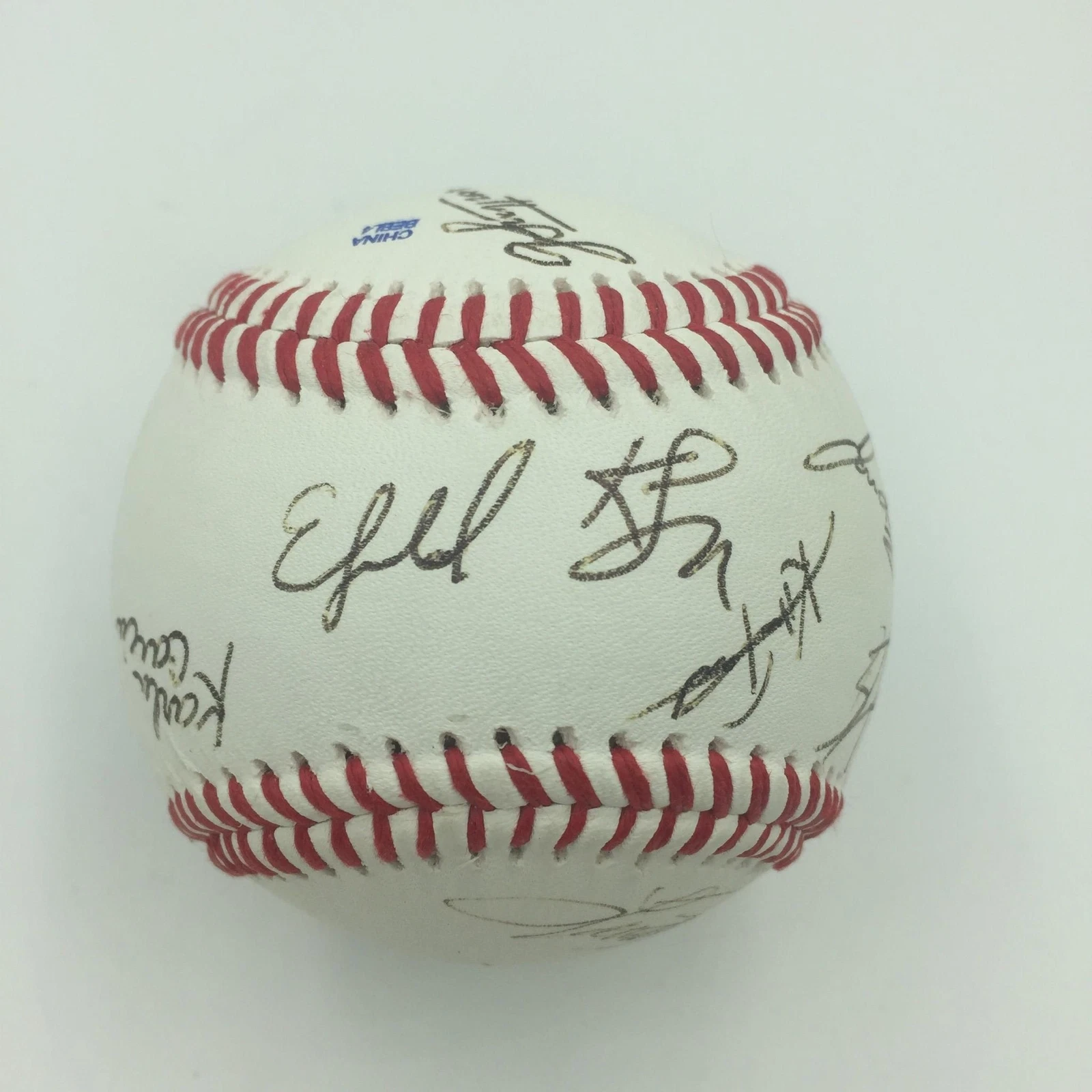 Rare Hamilton Cast Multi Signed Baseball 16 Signatures JSA COA Broadway ...