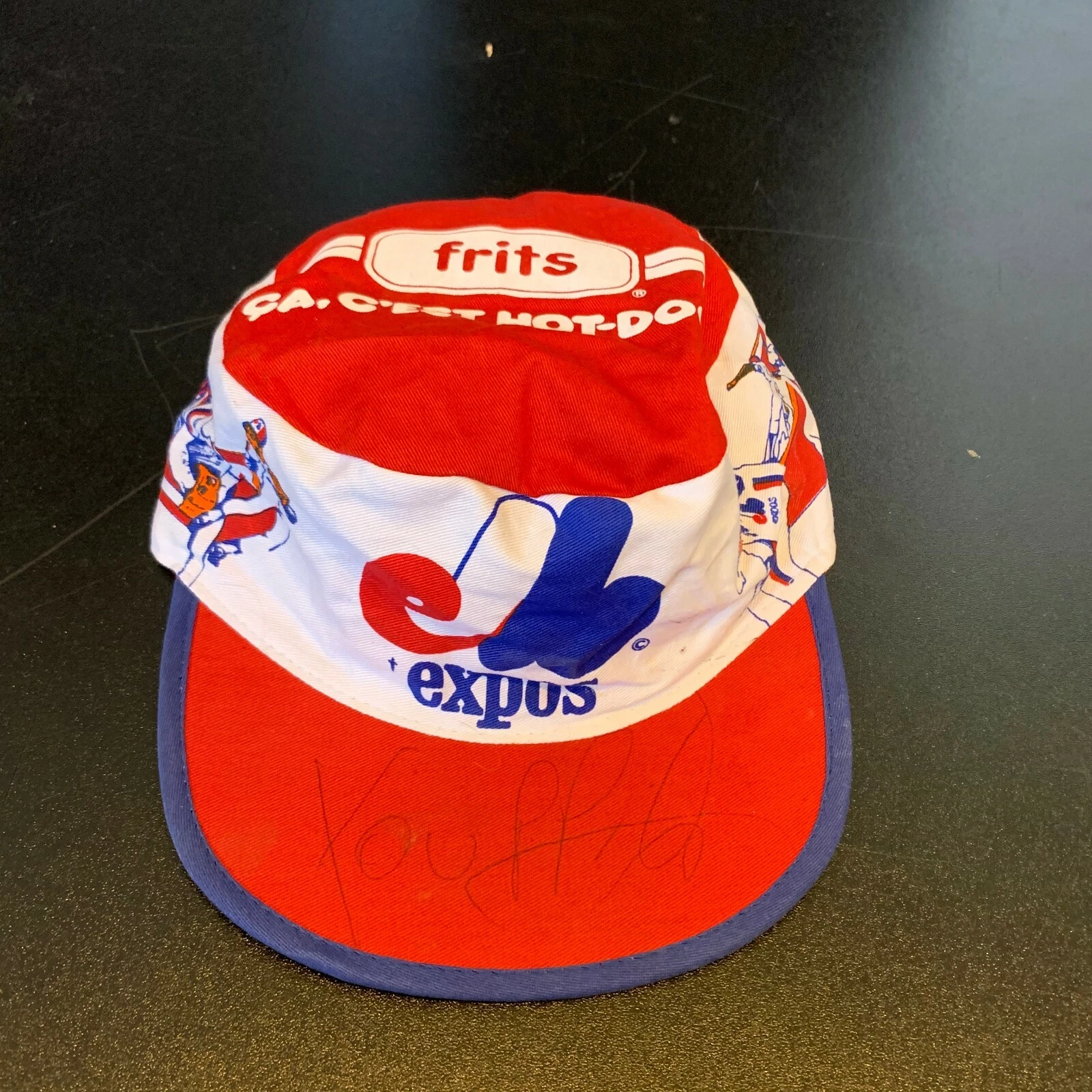 Vintage 1980's Youppi! Mascot Signed Montreal Expos Hat Cap Very Rare ...
