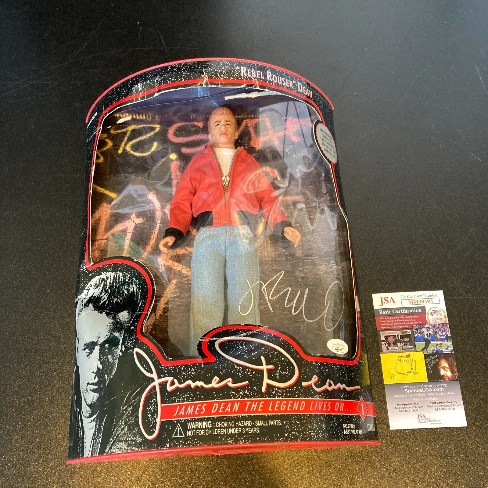 James Franco Signed 1994 James Dean City Streets Action Figure JSA COA ...