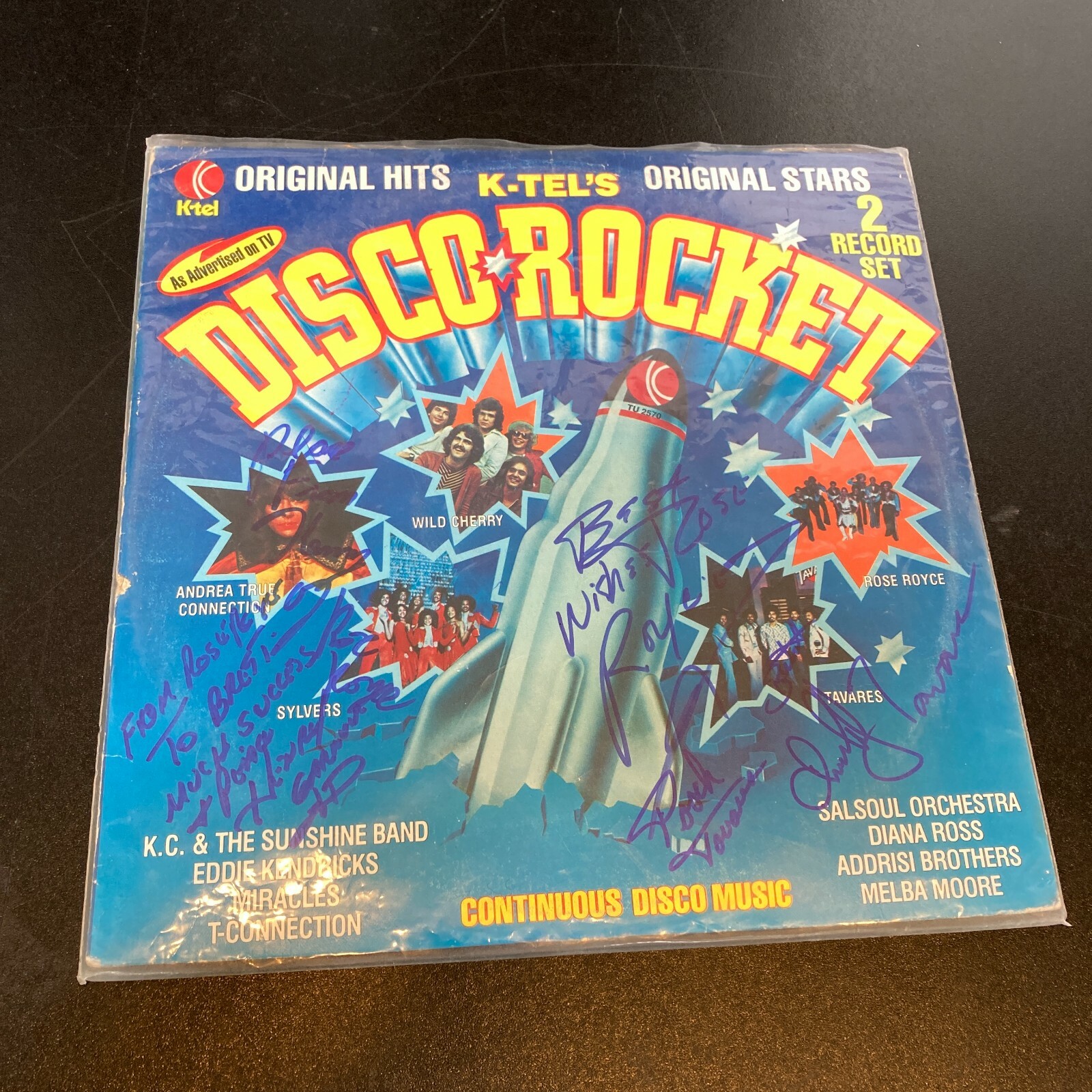 Disco Rocket Multi Signed Autographed Vintage LP Record | Autographia