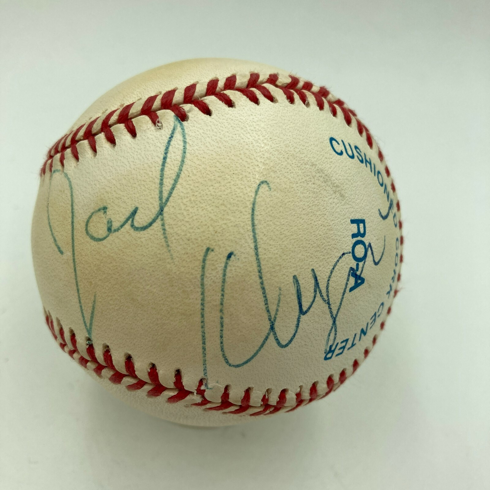 Tony Randall & Jack Klugman The Odd Couple Signed Major League Baseball ...