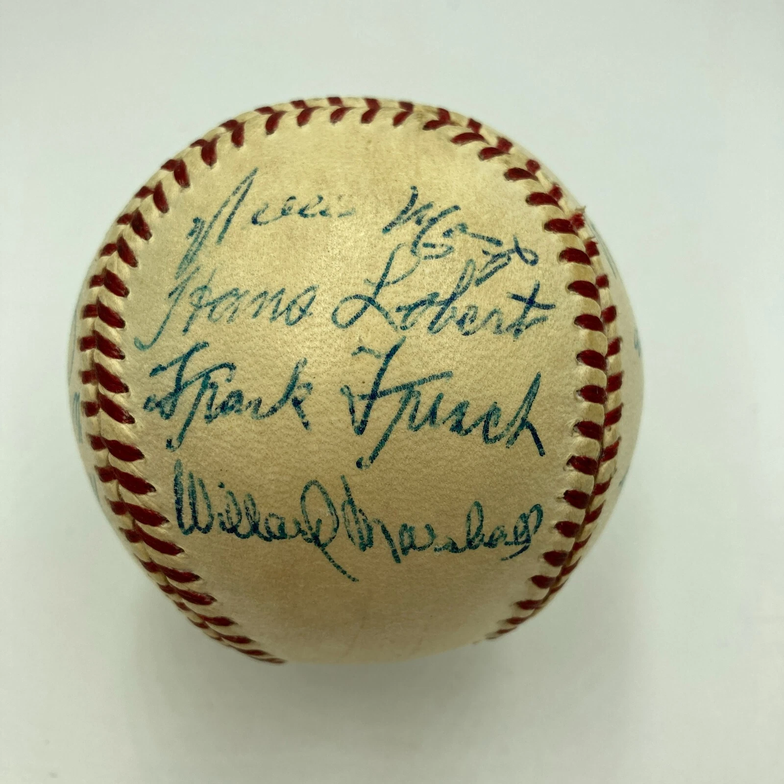 The Finest Willie Mays Rookie 1951 New York Giants Team Signed Baseball ...