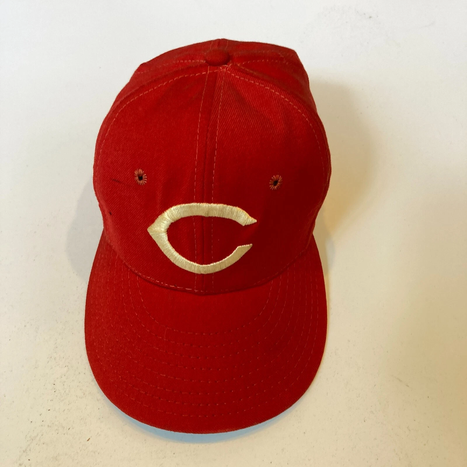 Vintage 1960's Cincinnati Reds KM Game Model Baseball Hat Cap New With ...