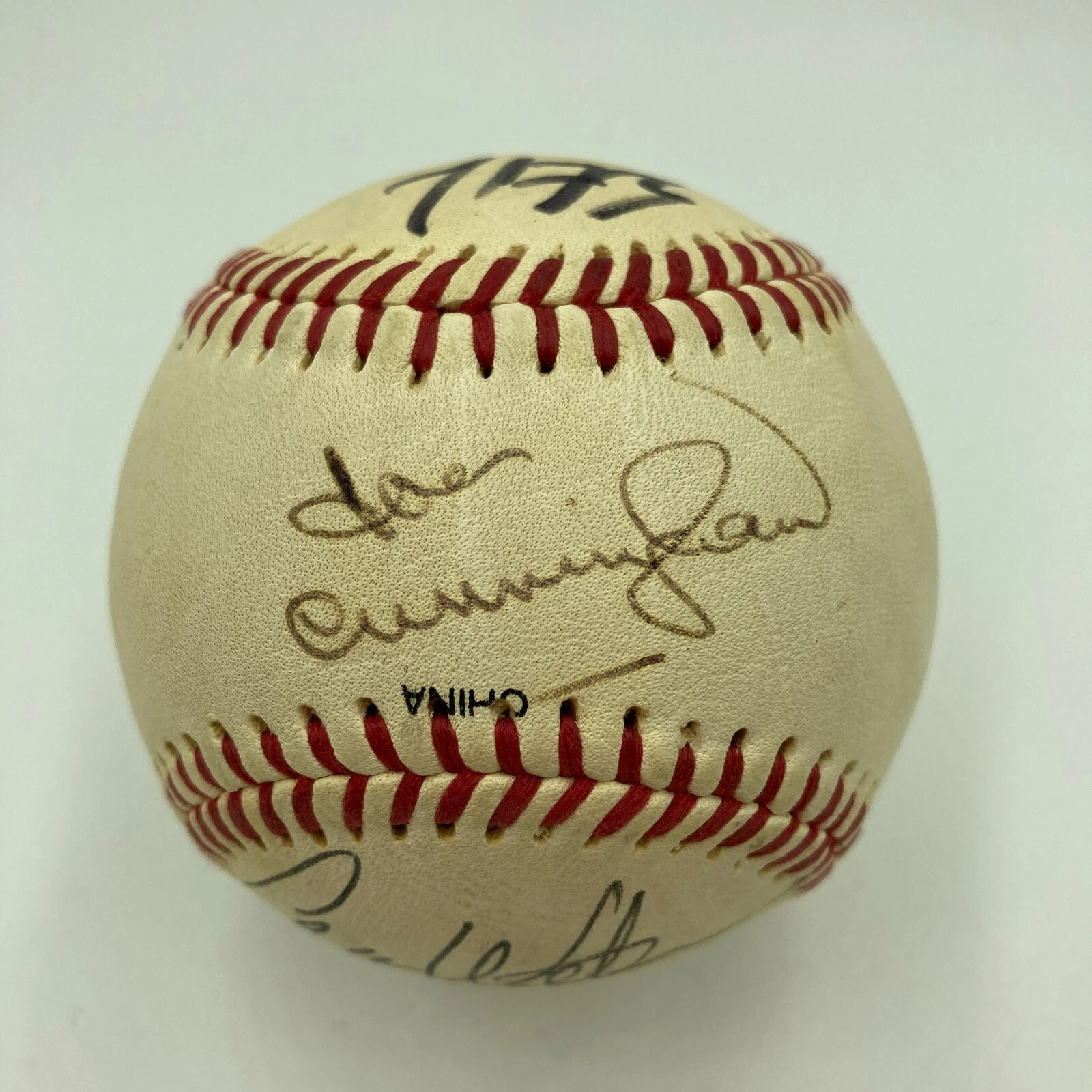 Joe Cunningham Multi Signed Vintage St. Louis Cardinals Baseball ...