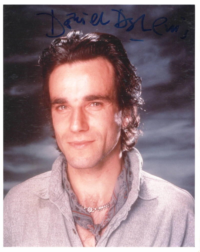 Daniel Day-Lewis Signed Autograph 8x10 Photo - Very Rare Vintage Full ...