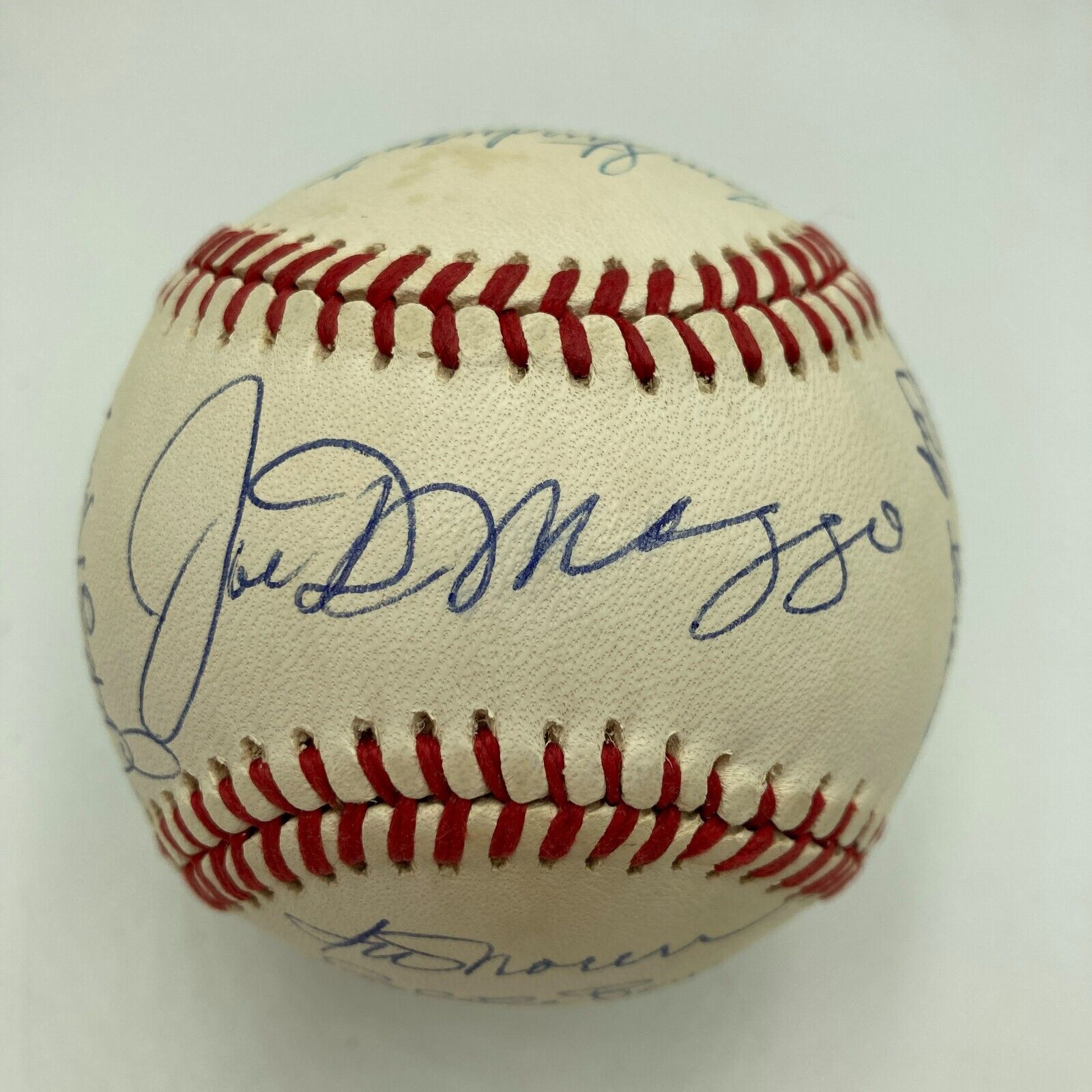 Joe Dimaggio Reggie Jackson New york Yankees Legends Multi Signed ...
